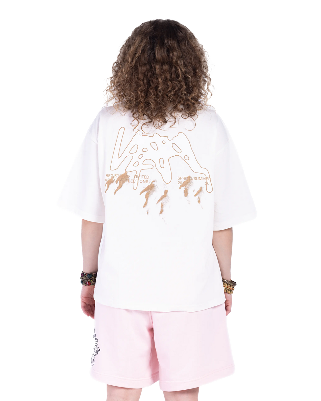 CREAM GHOST T-SHIRT – VEGA®